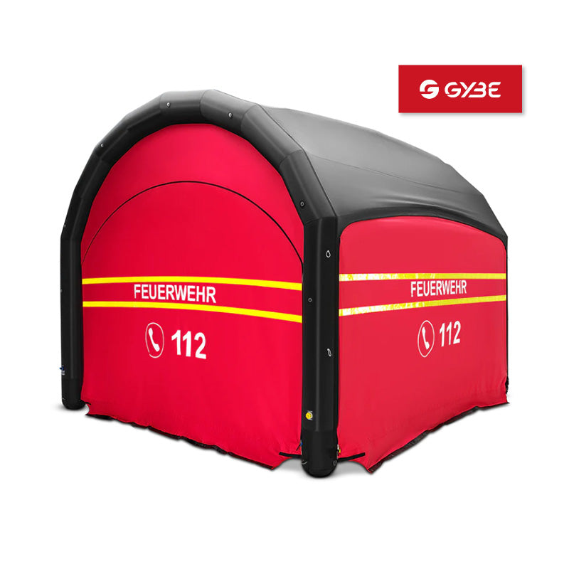 Sanitäts- & Mannschaftszelte von GYBE für Einsatzkräfte ...